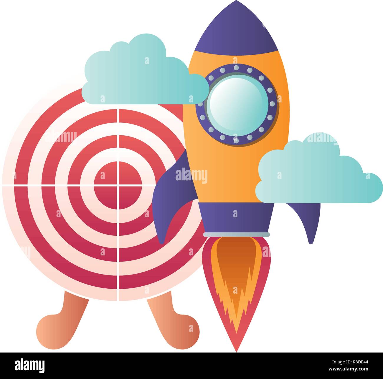 Rocket target shooting hi-res stock photography and images - Alamy