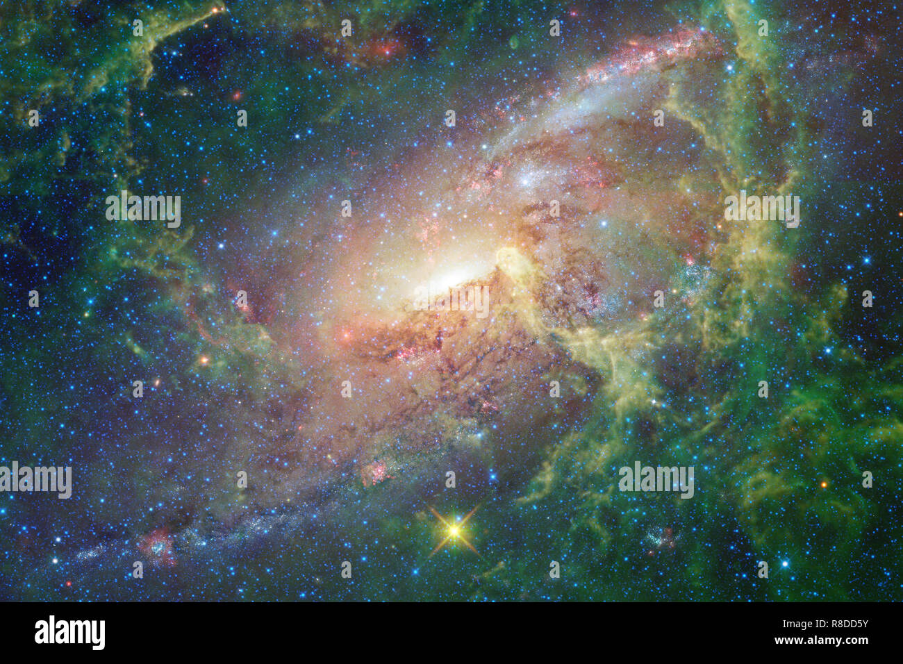 Science fiction space wallpaper, galaxies and nebulas in awesome cosmic ...