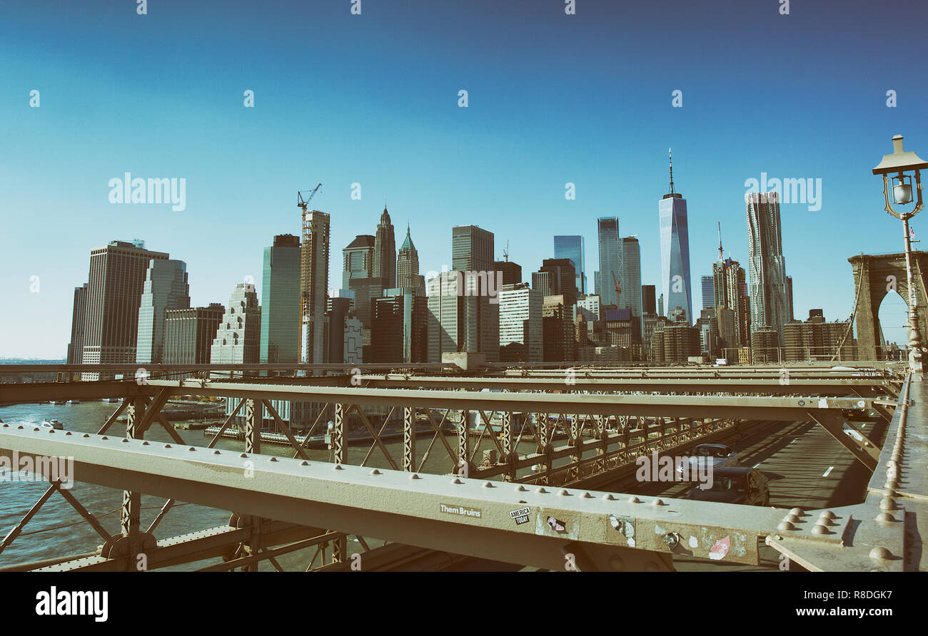 Nyc downtown hi-res stock photography and images - Alamy