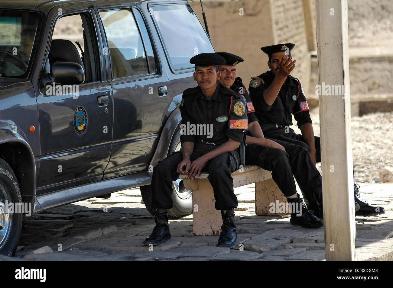 Egyptian police temple hi-res stock photography and images - Alamy