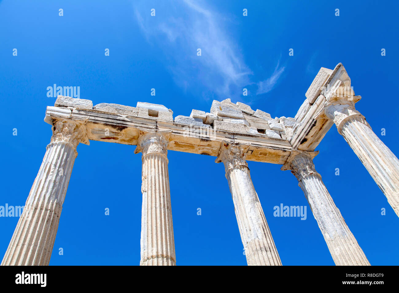 Turkey Ruins of the Temple of Apollo located in Antalya Stock Photo - Alamy
