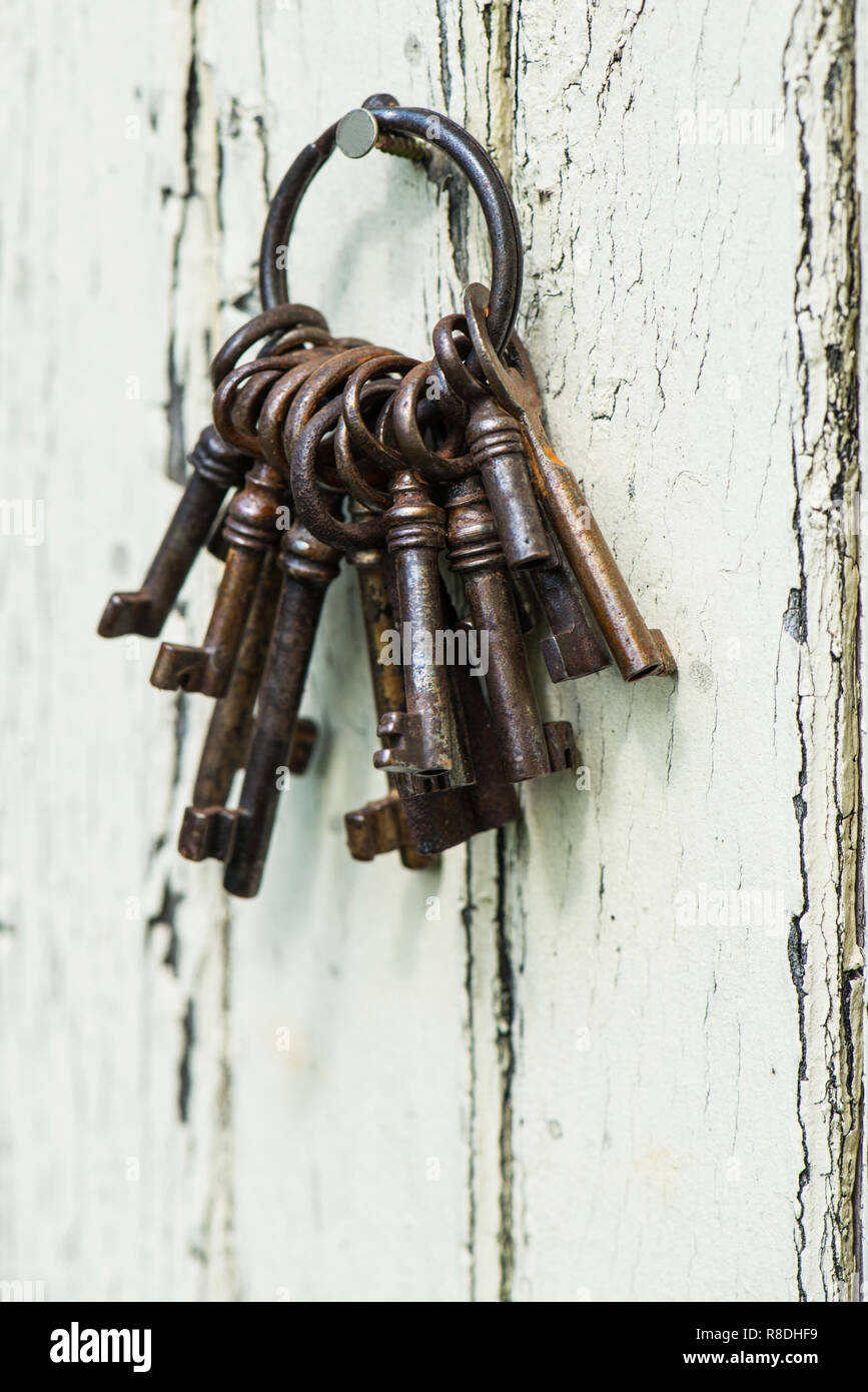 Wooden keyring hi-res stock photography and images - Alamy