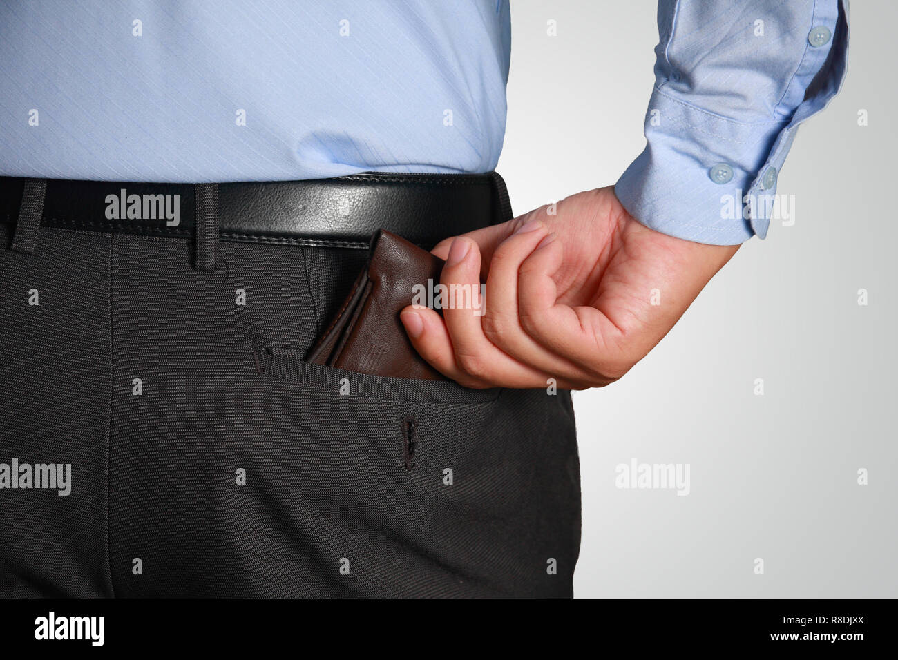 Man money back pocket hi-res stock photography and images - Alamy
