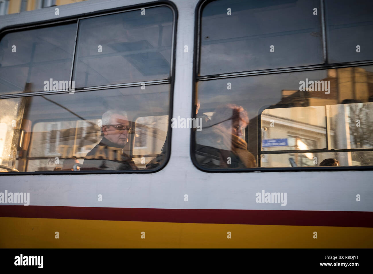 Bulgaria, Sofia, public transport Stock Photo - Alamy
