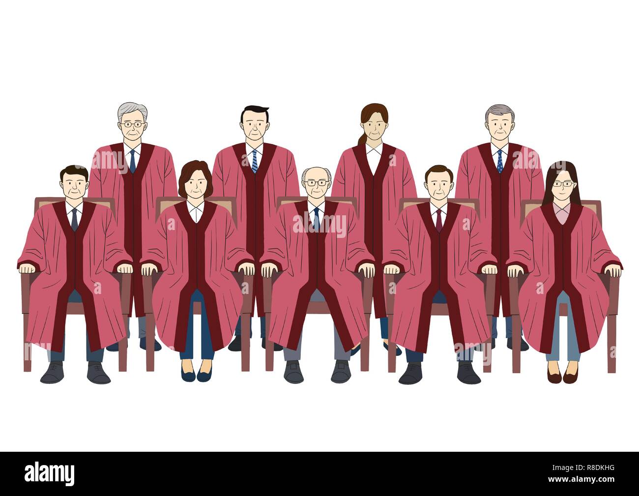 Court scene lawyer Stock Vector Images - Alamy