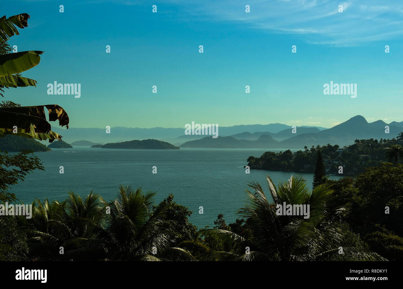 Beaches, islands, sea and forest Stock Photo - Alamy