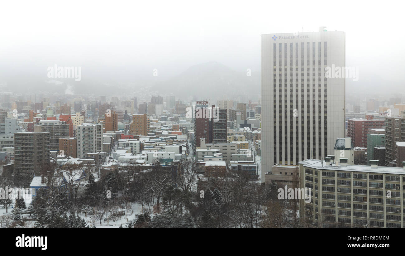 Downtown sapporo hi-res stock photography and images - Alamy