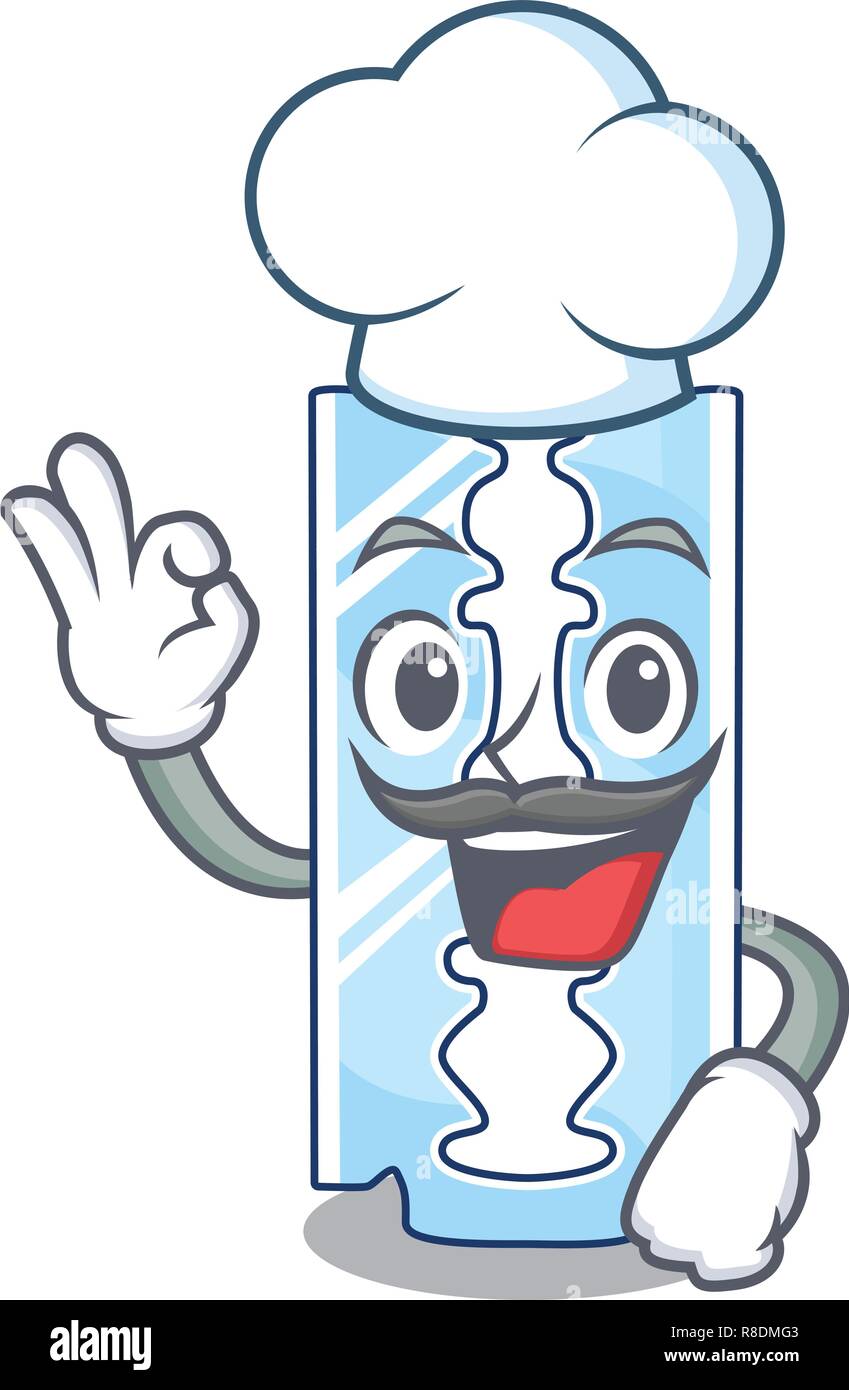 Chef razor blade a on shape cartoon Stock Vector Image & Art - Alamy