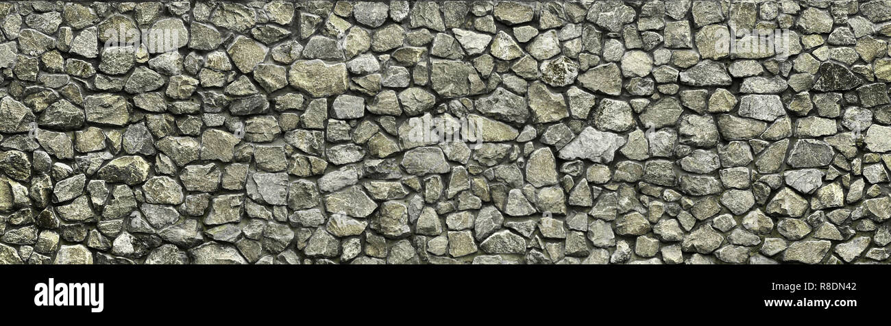 Stone wall background - building feature. Texture of thick and strong ...