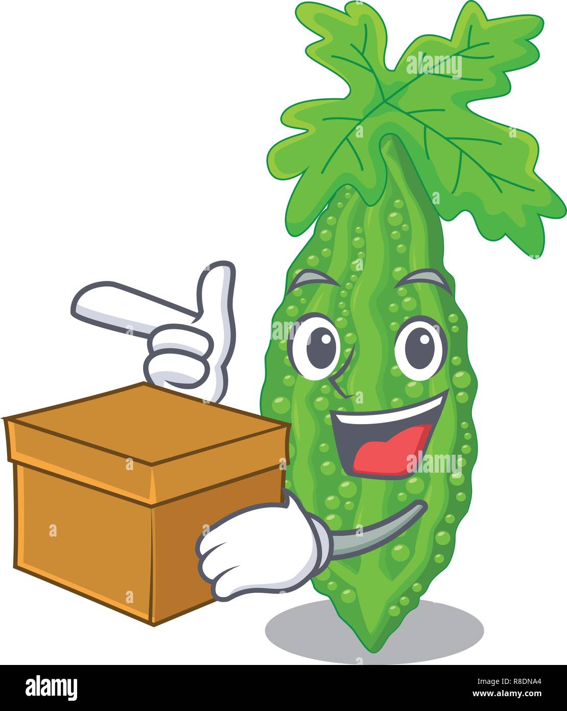 Bitter Gourd Cartoon