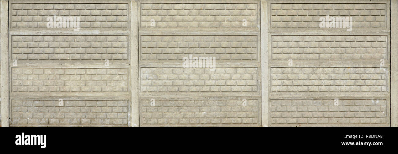 Stone fence texture - building feature. Texture of concrete fence with ...