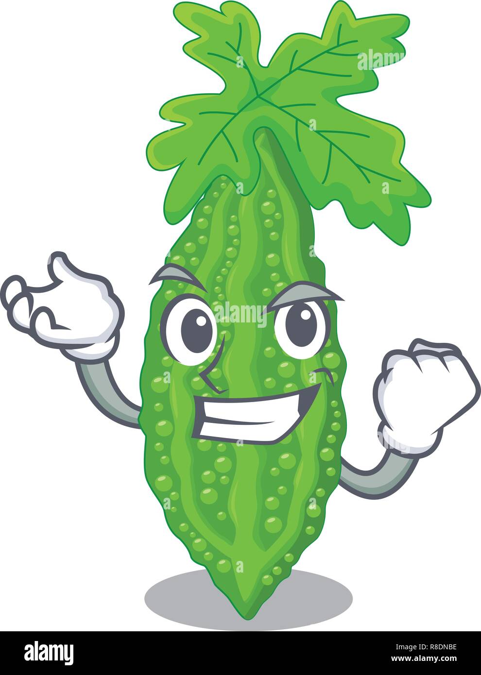 Bitter Gourd Cartoon