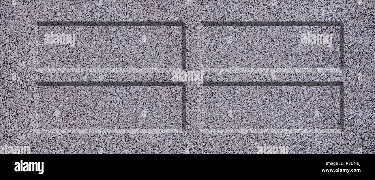 The texture of solid granite tiles. Hard and slippery gray granite ...