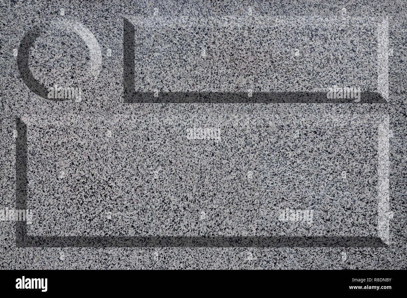 The texture of solid granite tiles. Hard and slippery gray granite ...