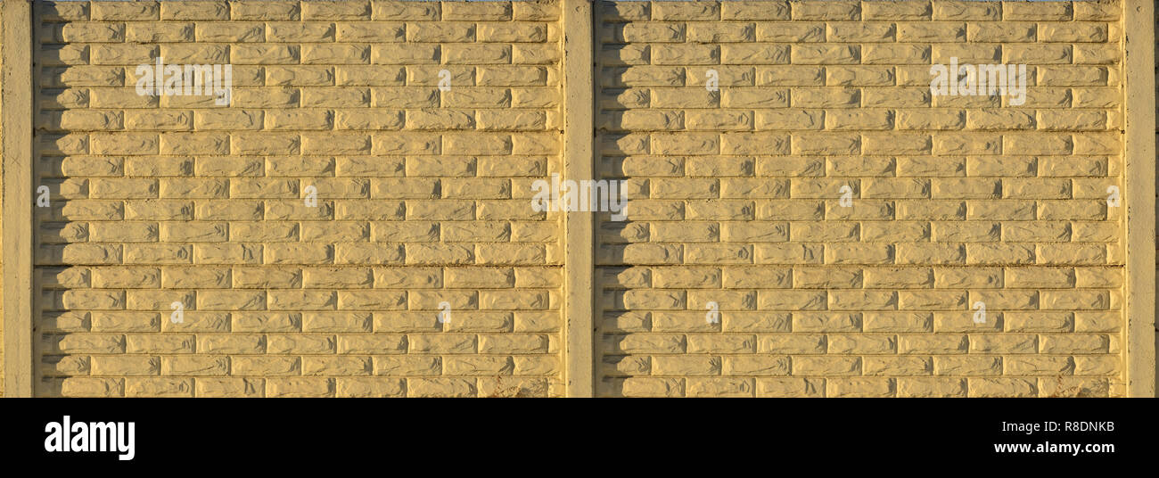 Stone fence texture - building feature. Texture of concrete fence with ...