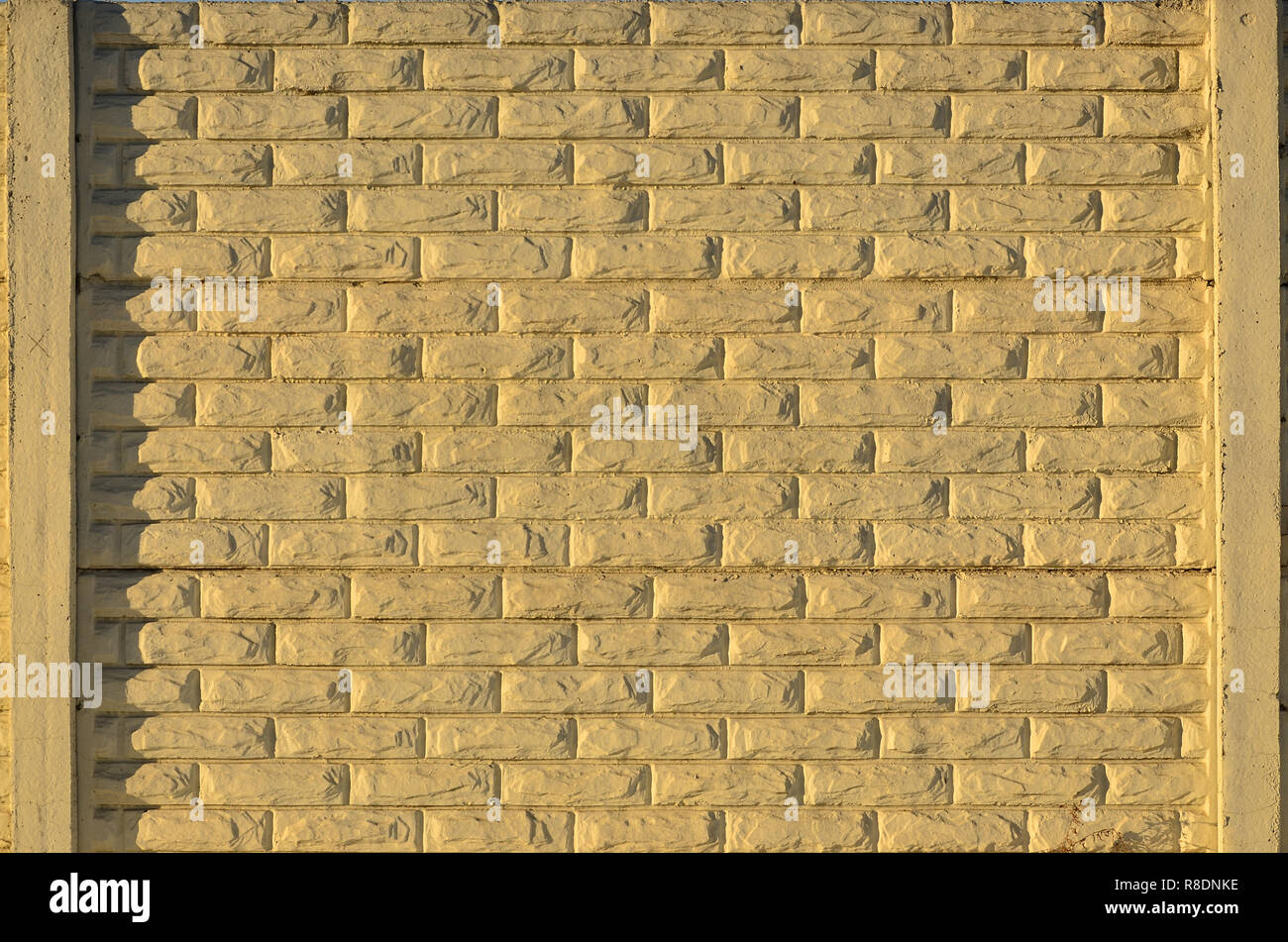 Stone fence texture - building feature. Texture of concrete fence with ...
