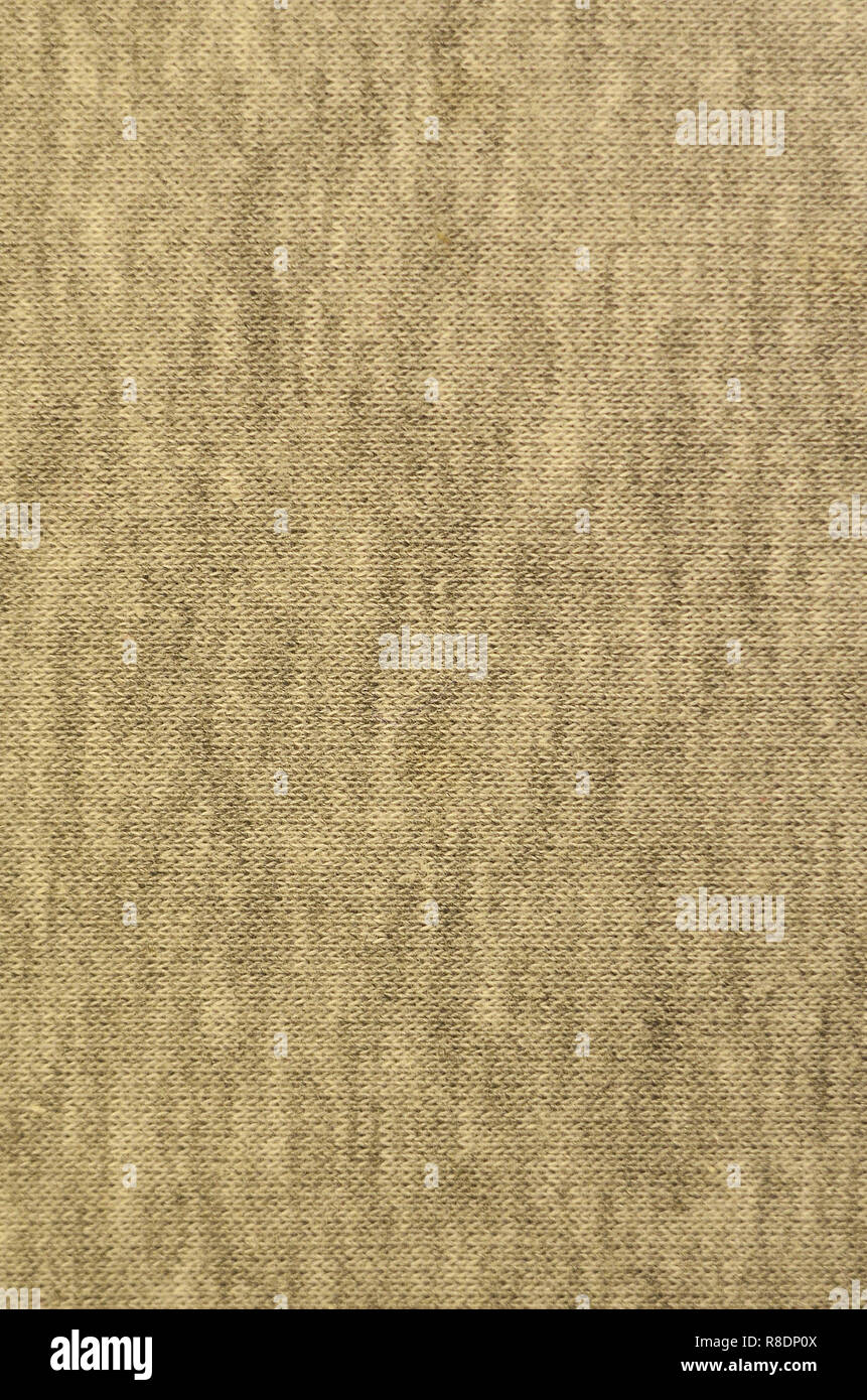 Real heather knitted fabric made of synthetic fibres textured ...