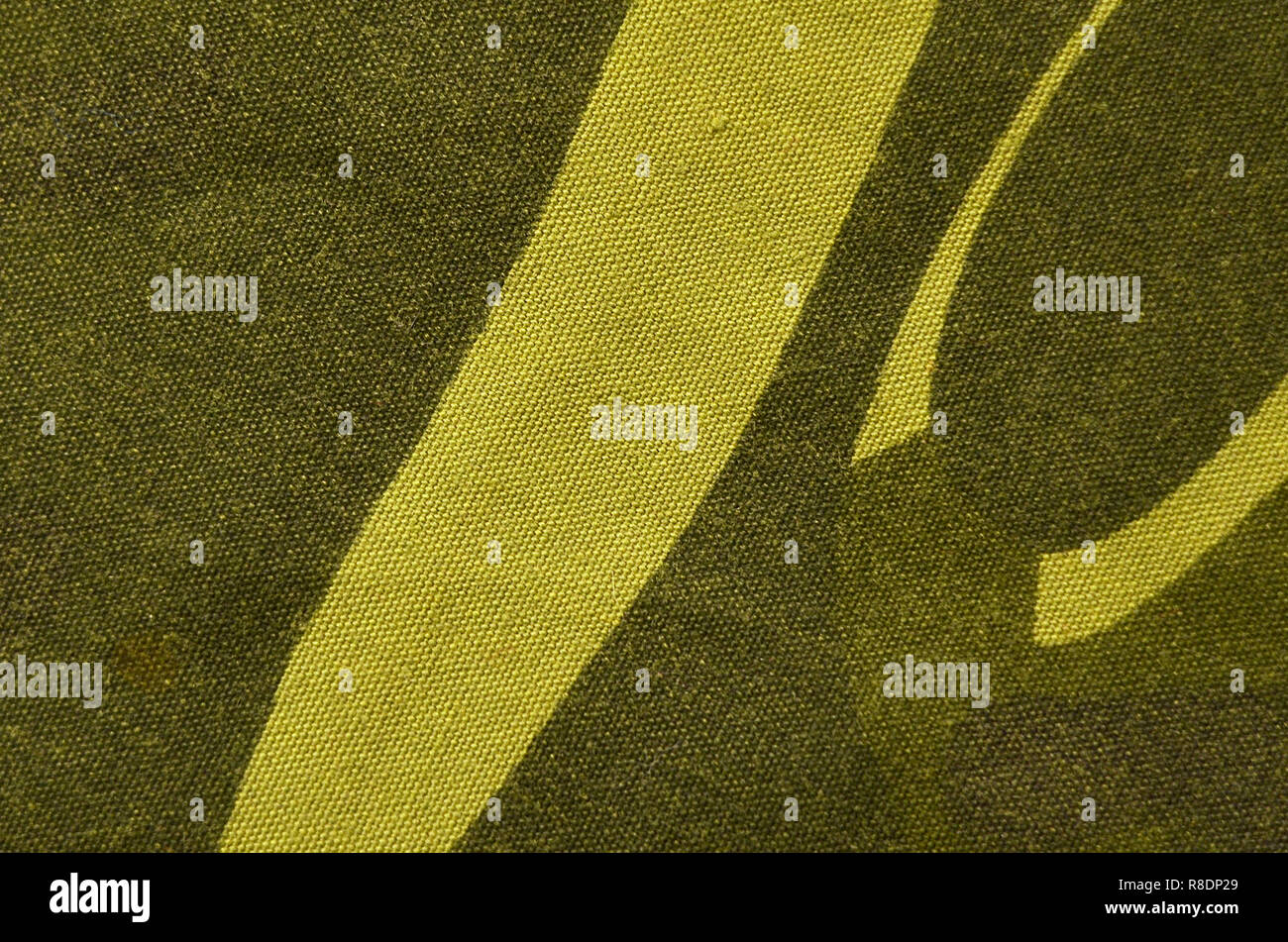 Army green woodland camouflage fabric texture background. Detailed ...