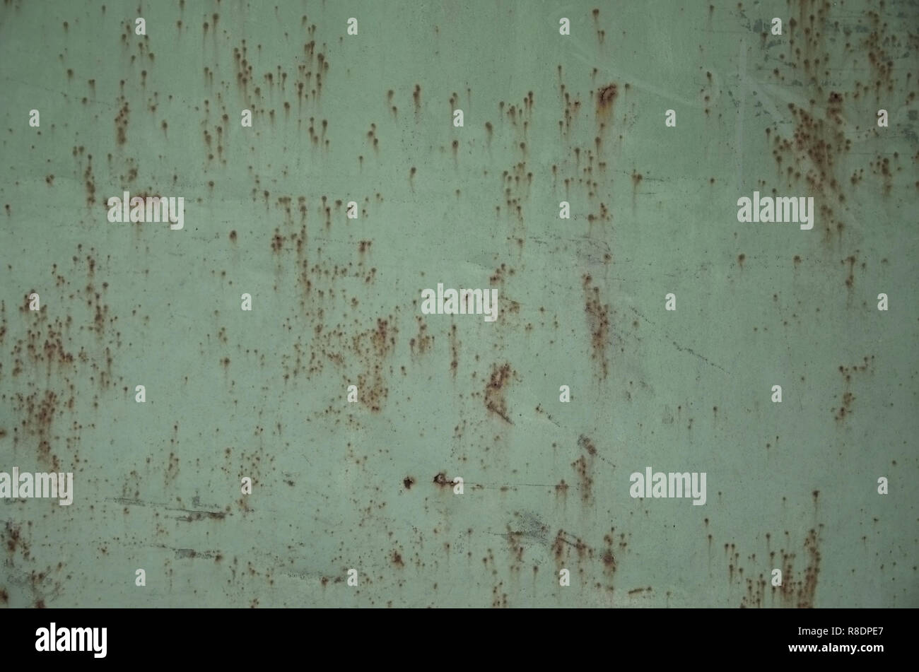 Rusty metal texture with scratched surface. Old painted metal wall with ...