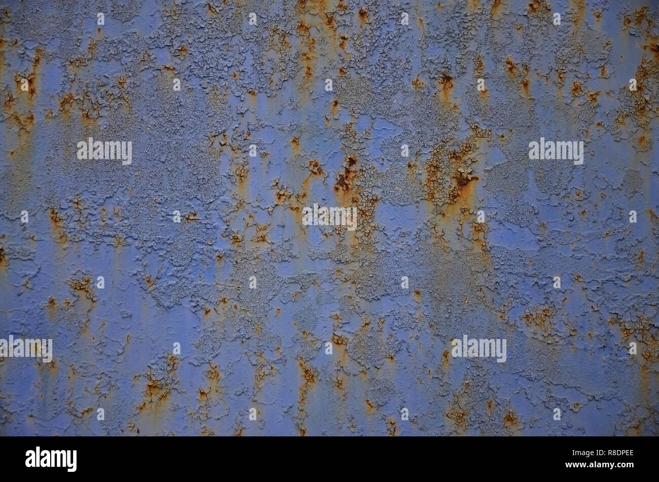Rusty metal texture with scratched surface. Old painted metal wall with ...