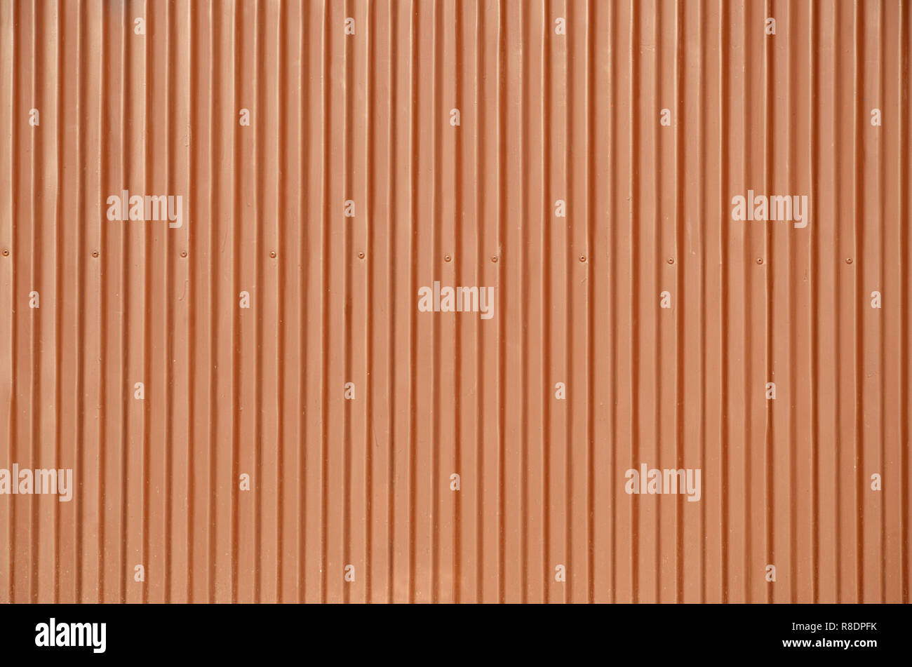 Siding, metal panels texture closeup in the daytime outdoors. Metal ...