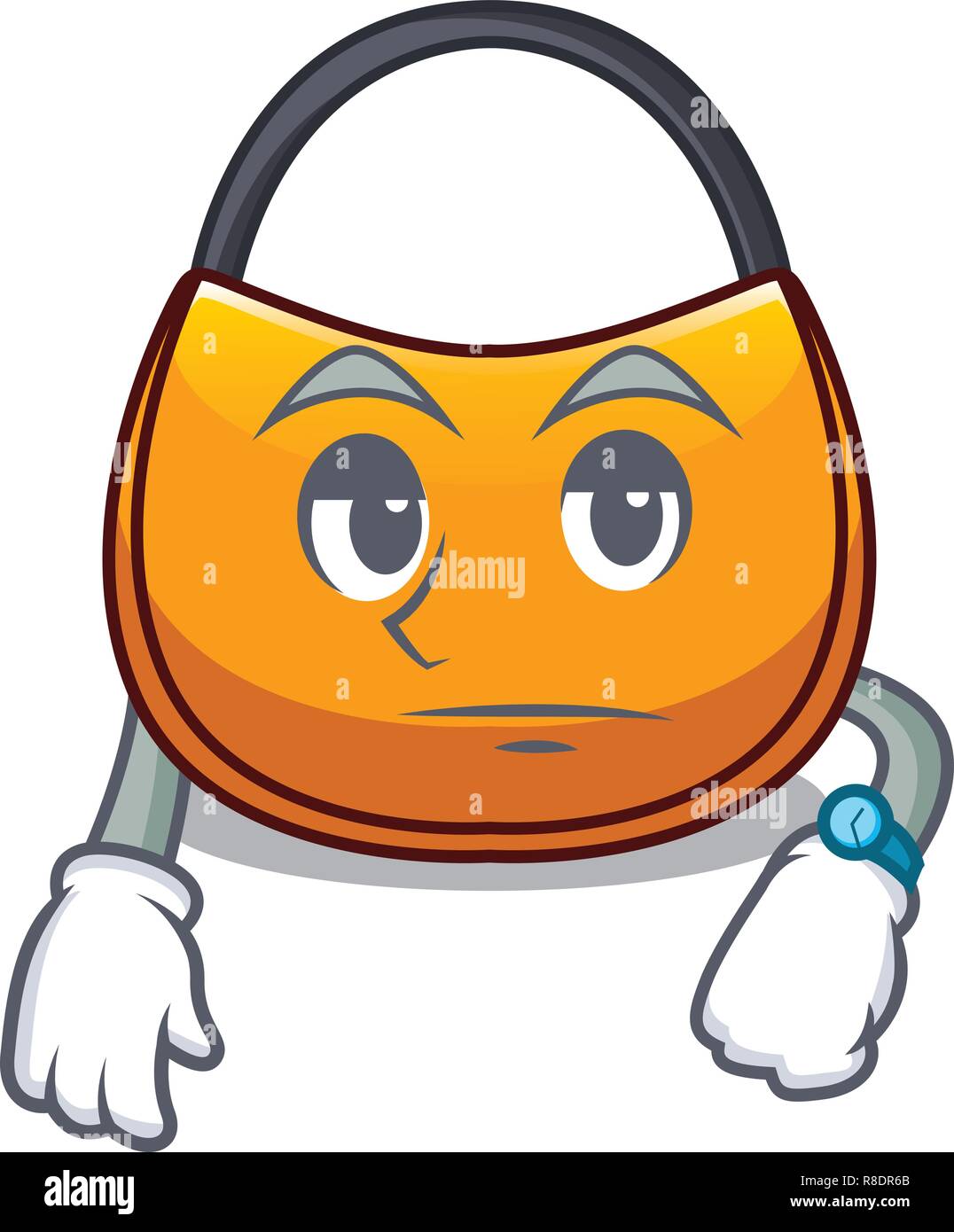 Waiting hobo bag shape on a cartoon Stock Vector Image & Art - Alamy