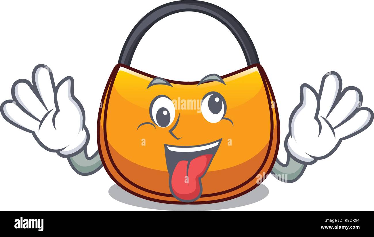 Crazy hobo bag shape on a cartoon Stock Vector Image & Art - Alamy