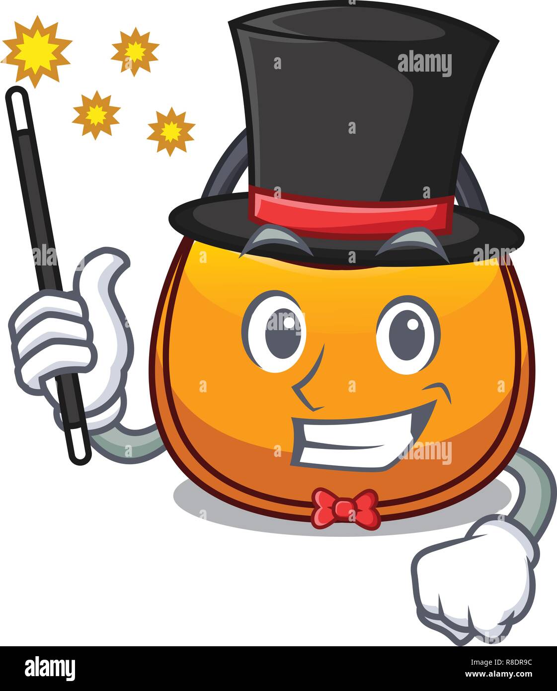 Magician hobo bag shape on a cartoon Stock Vector Image & Art - Alamy