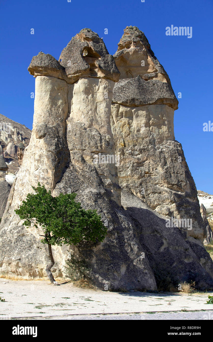 Volcanic tufa formations in Turkey's Cappadocia Stock Photo - Alamy