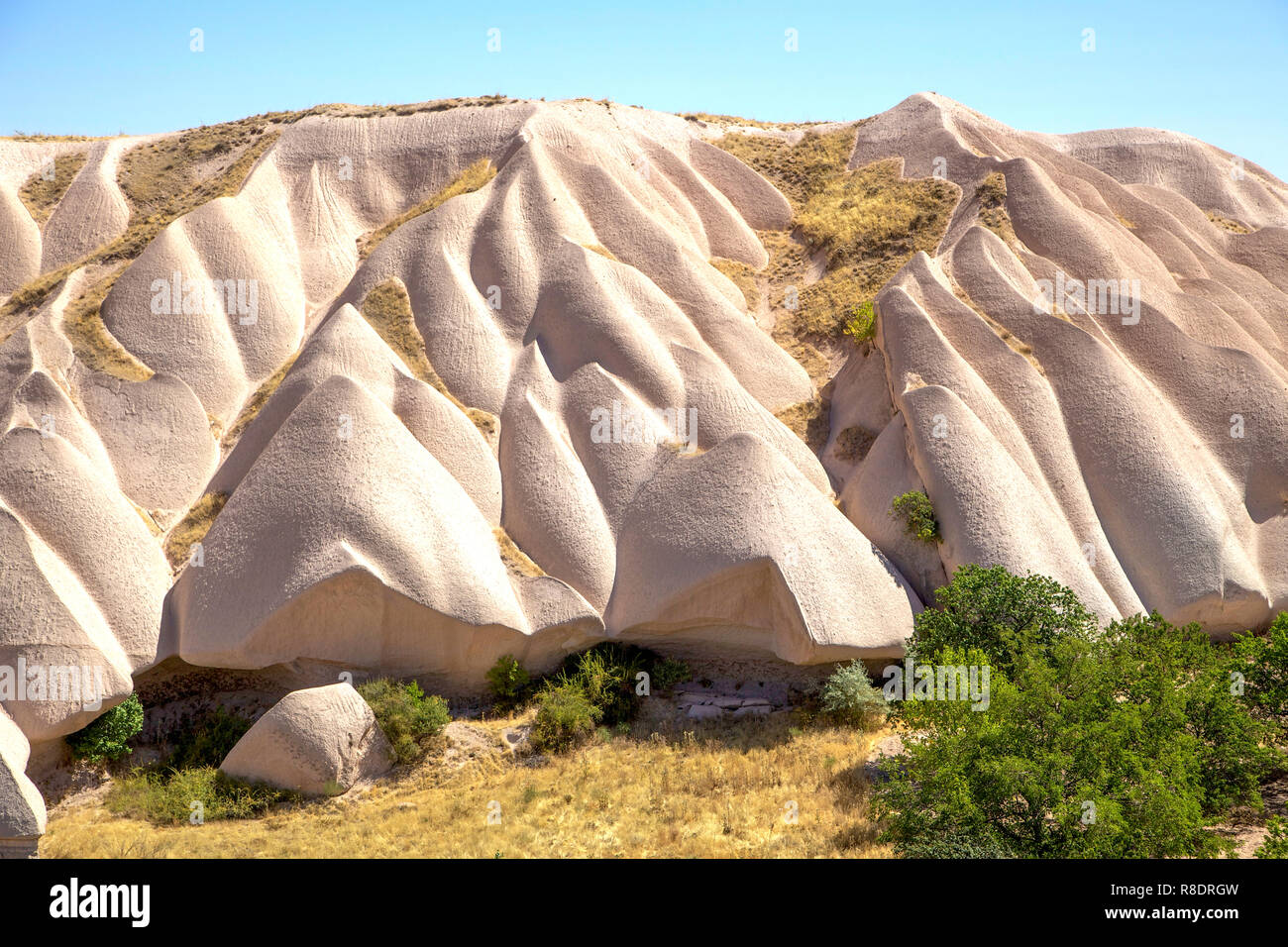 Volcanic tufa formations in Turkey's Cappadocia Stock Photo - Alamy