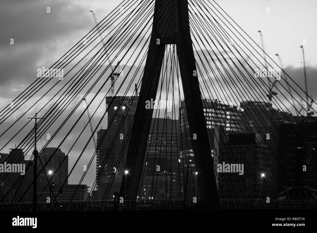 Anzac bridge hi-res stock photography and images - Alamy