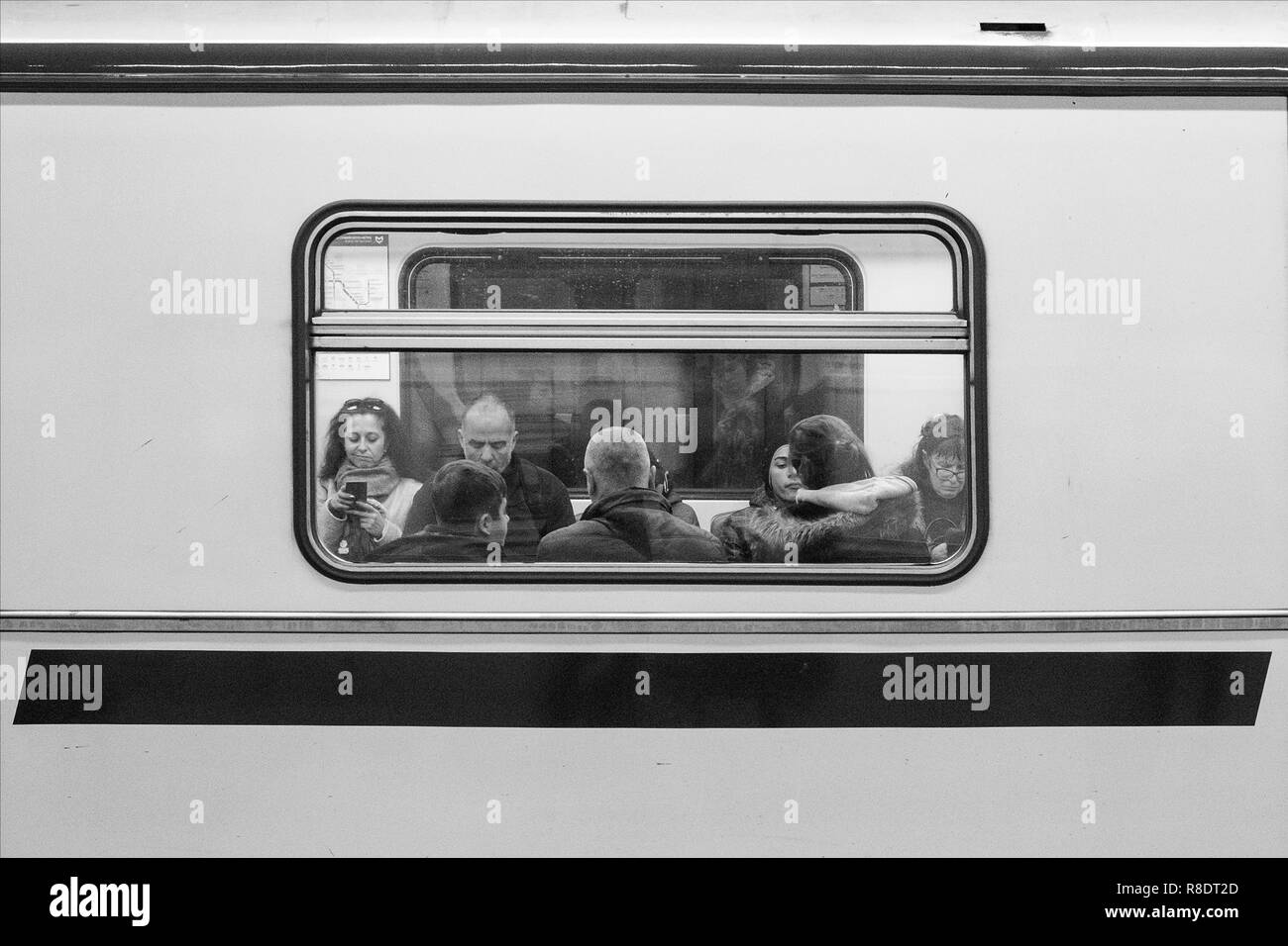 Geography travel bulgaria sofia Black and White Stock Photos & Images ...