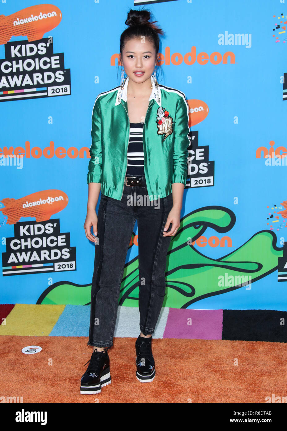 INGLEWOOD, LOS ANGELES, CA, USA - MARCH 24: Haley Tju at Nickelodeon's ...