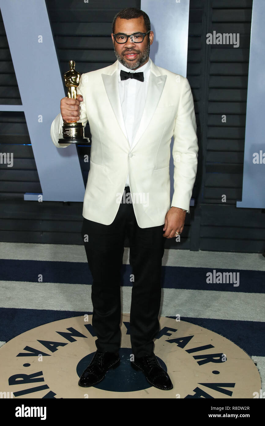 BEVERLY HILLS, LOS ANGELES, CA, USA - MARCH 04: Jordan Peele at the ...