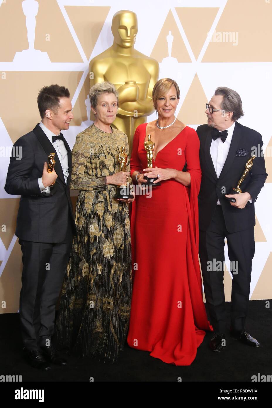 HOLLYWOOD, LOS ANGELES, CA, USA - MARCH 04: Sam Rockwell, Frances ...