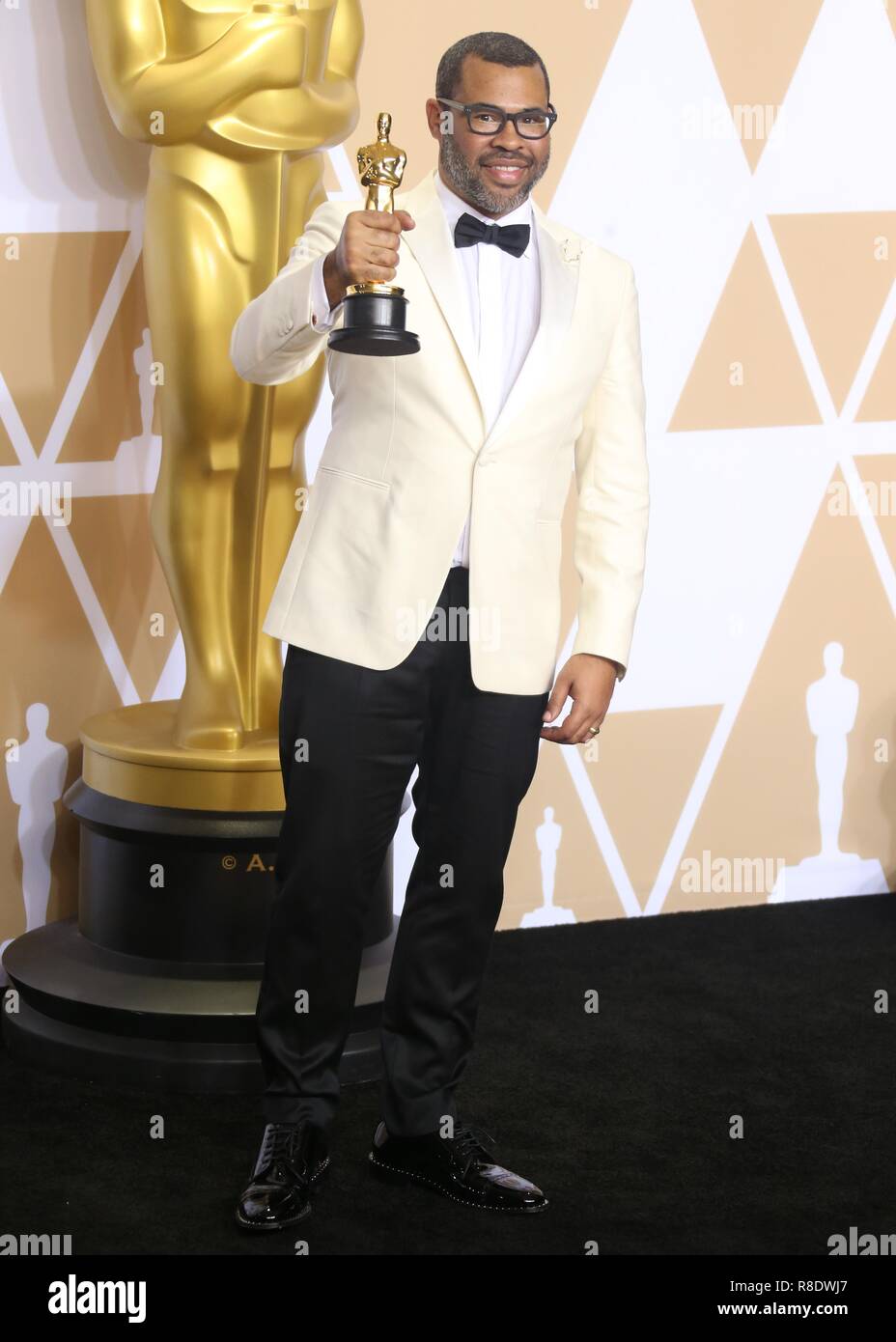 HOLLYWOOD, LOS ANGELES, CA, USA - MARCH 04: Jordan Peele in the press ...