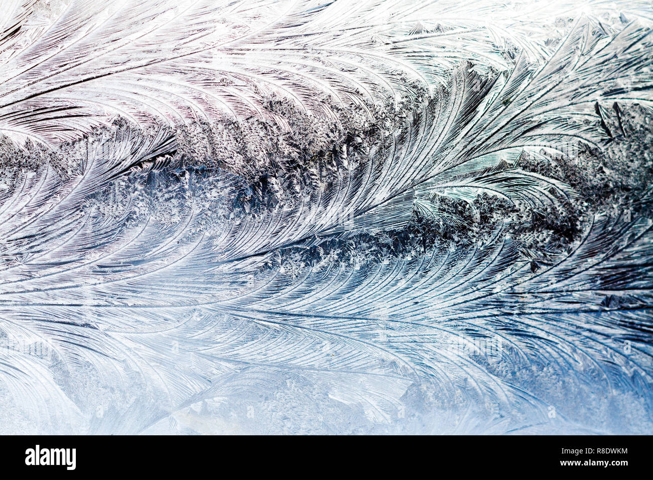 Frost crystal formation on window hi-res stock photography and images ...