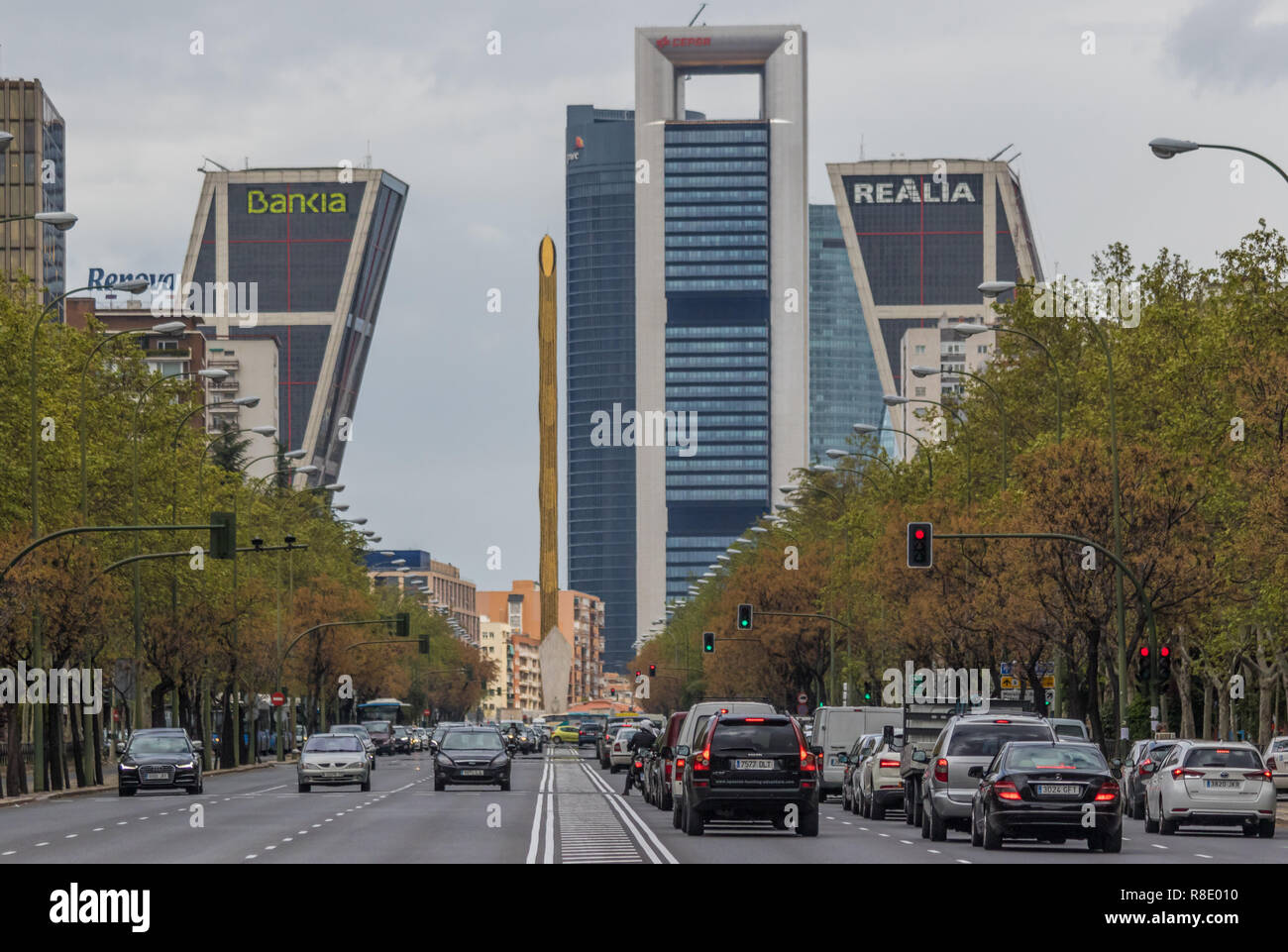 Madrid, Spain - Madrid displays many exemples of contemporary ...