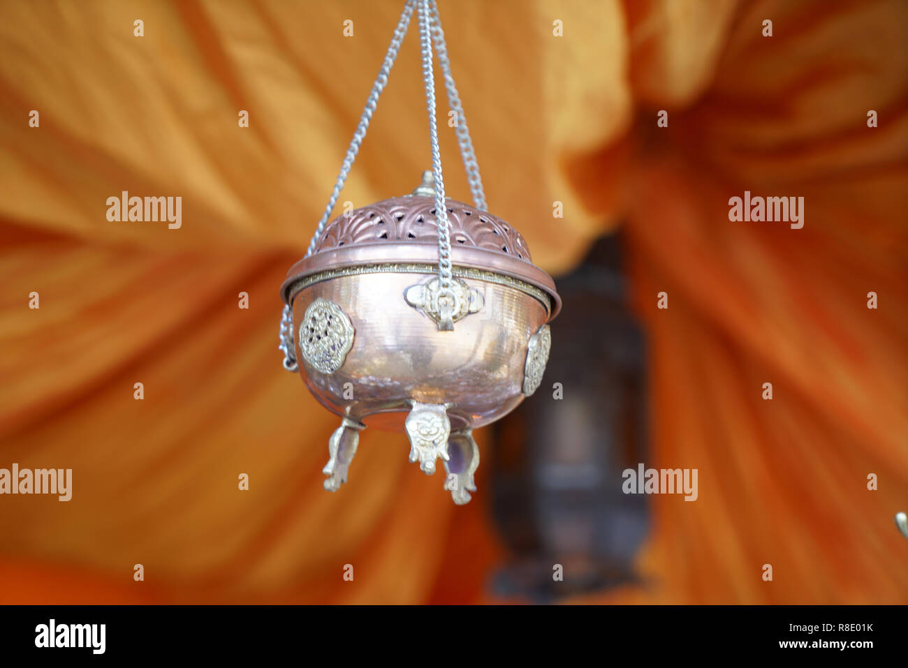 Oil lamps are lighting fixtures that are fueled with oils Stock Photo ...