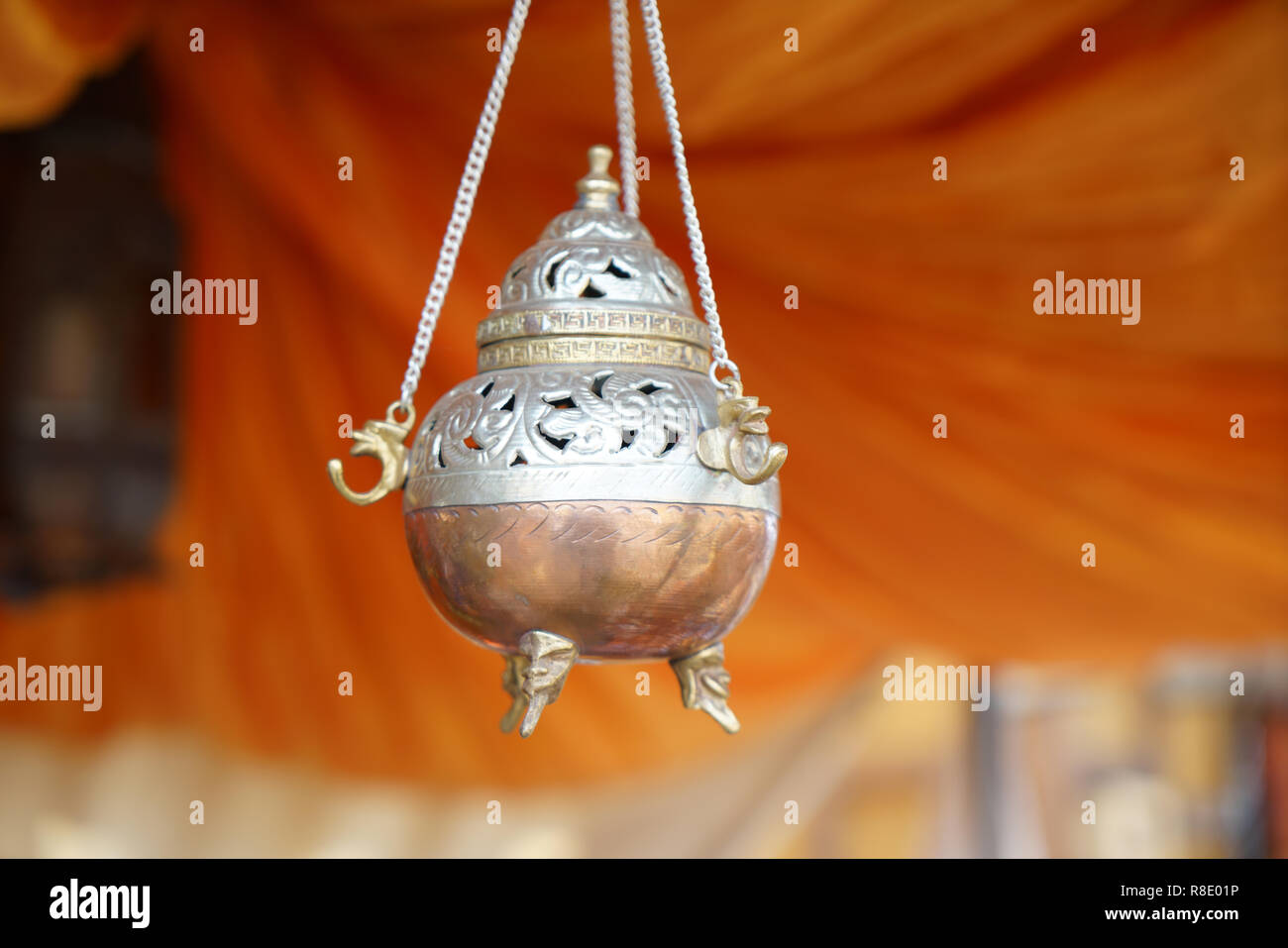 Oil lamps are lighting fixtures that are fueled with oils Stock Photo ...