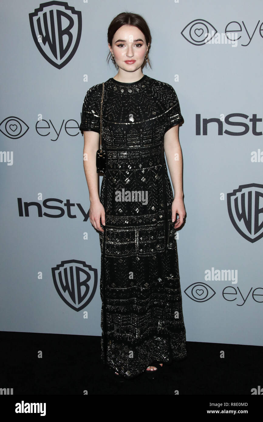 BEVERLY HILLS, LOS ANGELES, CA, USA - JANUARY 07: Kaitlyn Dever at the ...