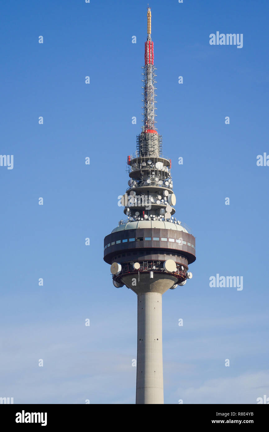 Television tower, Madrid, Spain Stock Photo - Alamy