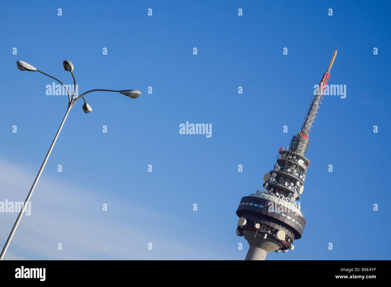 Television tower, Madrid, Spain Stock Photo - Alamy