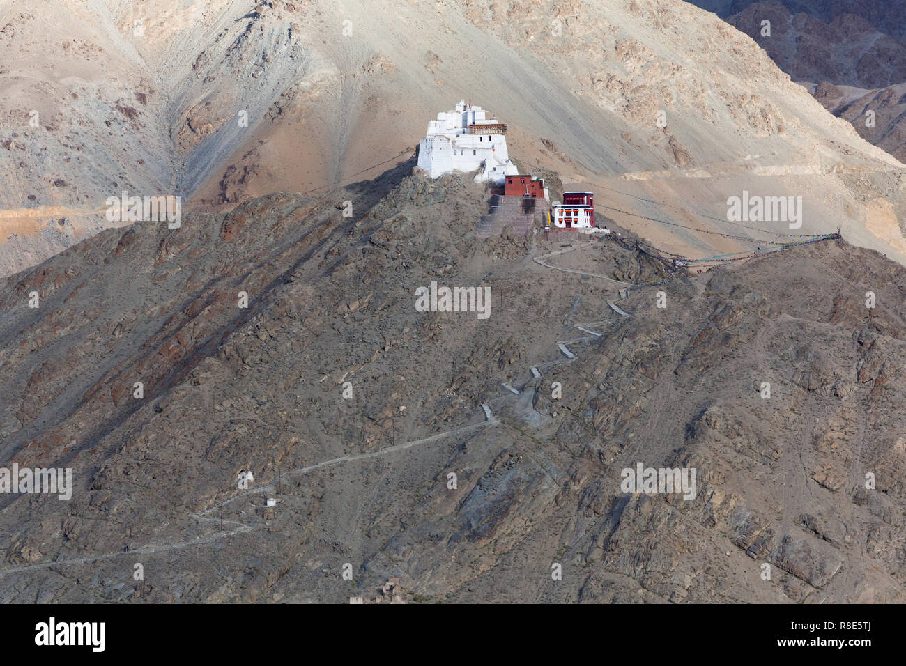 Tsemo Maitreya Temple, Tsemo Goenkhang (protector temple) and Tsemo ...