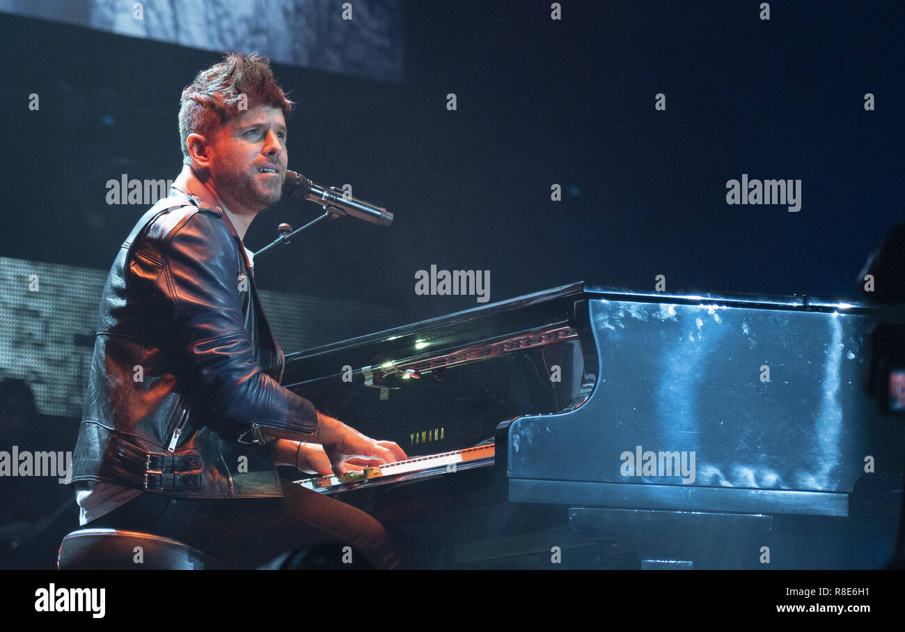 Spanish singer Pablo Lopez performs at the Wizink Center Featuring ...