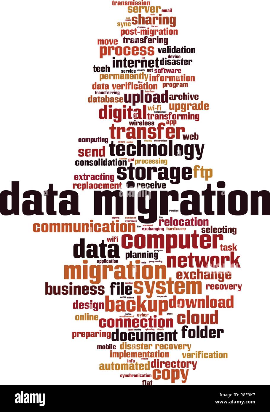 Digital migration Stock Vector Images - Alamy