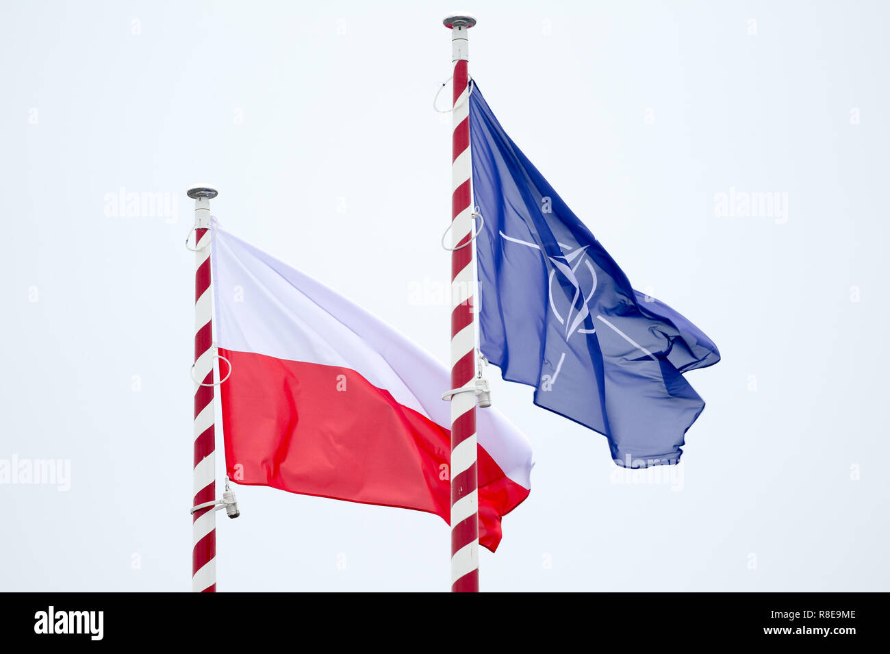 Nato headquarters flags hi-res stock photography and images - Alamy