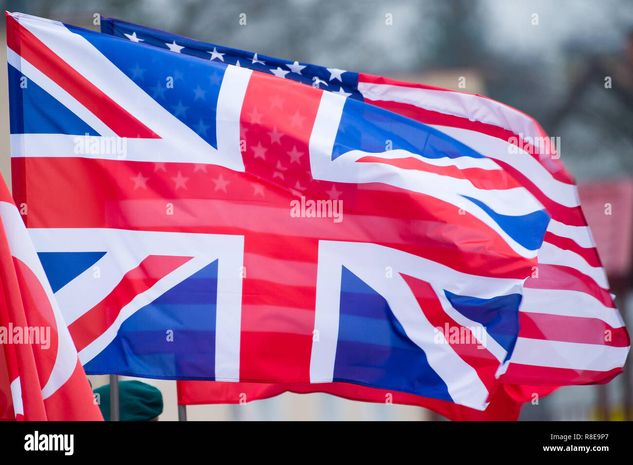 Nato headquarters flags hi-res stock photography and images - Alamy