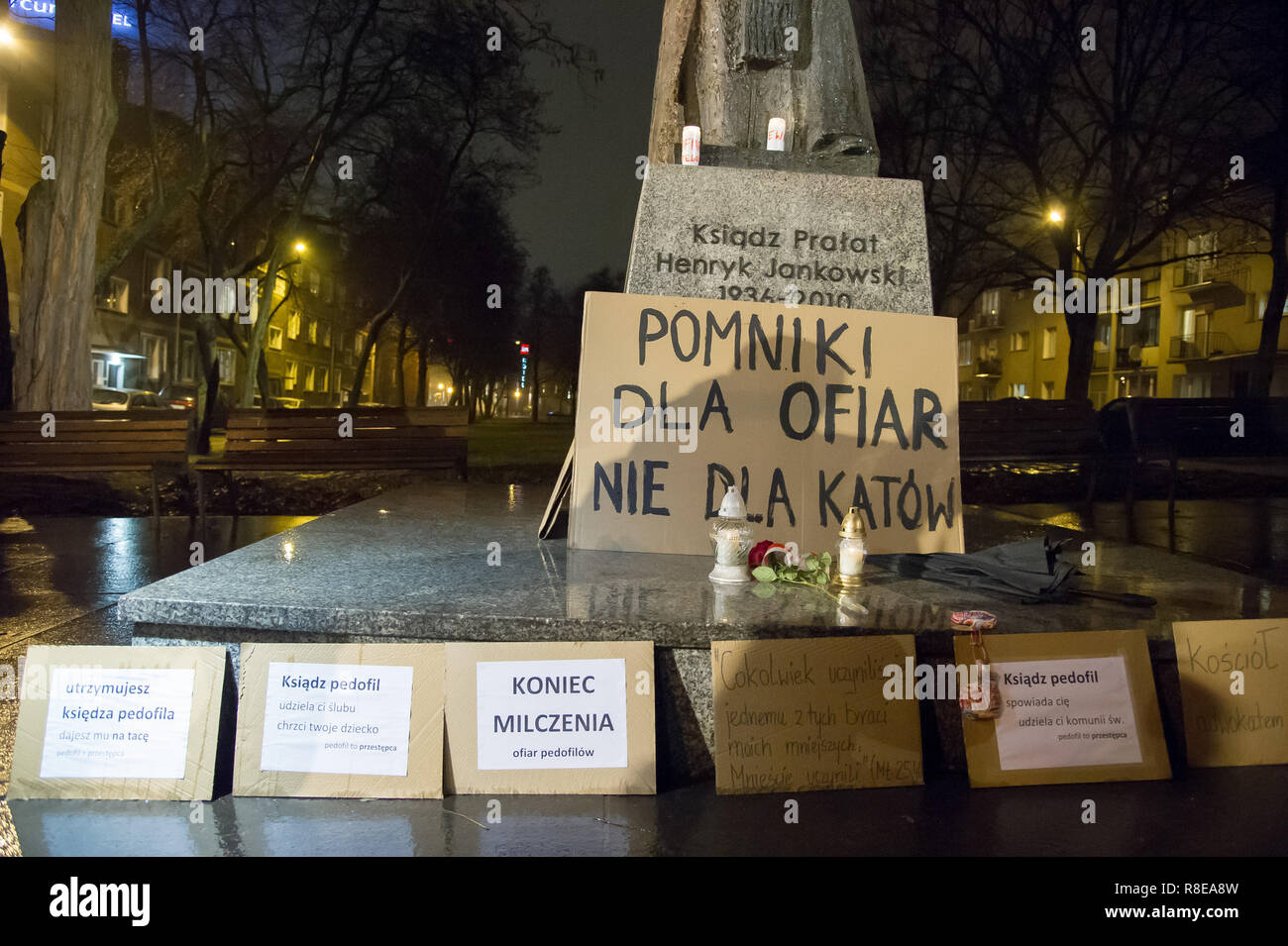 Henryk jankowski statue hi-res stock photography and images - Alamy