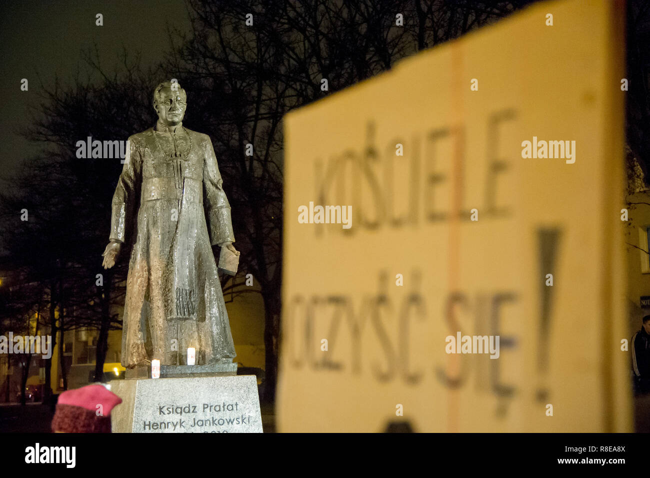 Henryk jankowski statue hi-res stock photography and images - Alamy